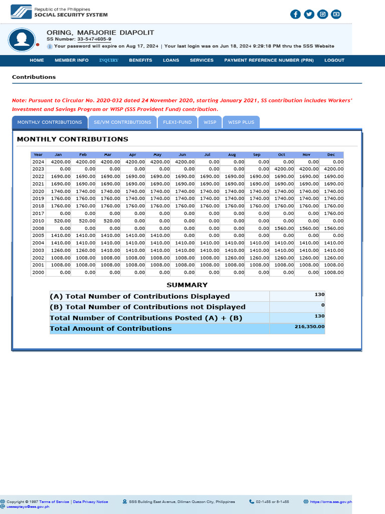Republic of the Philippines Social Security Syste… | PDF | Social Programs | Welfare
