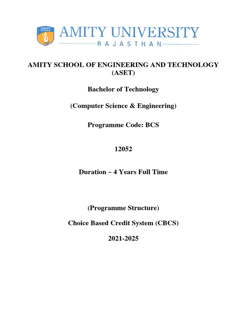 6 Btech-Cse | PDF | Ordinary Differential Equation | Diffraction