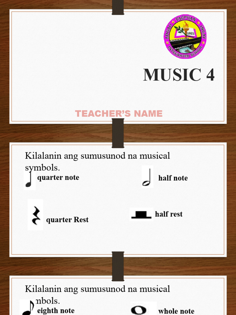 Music 4 Lesson-Dynamics | PDF