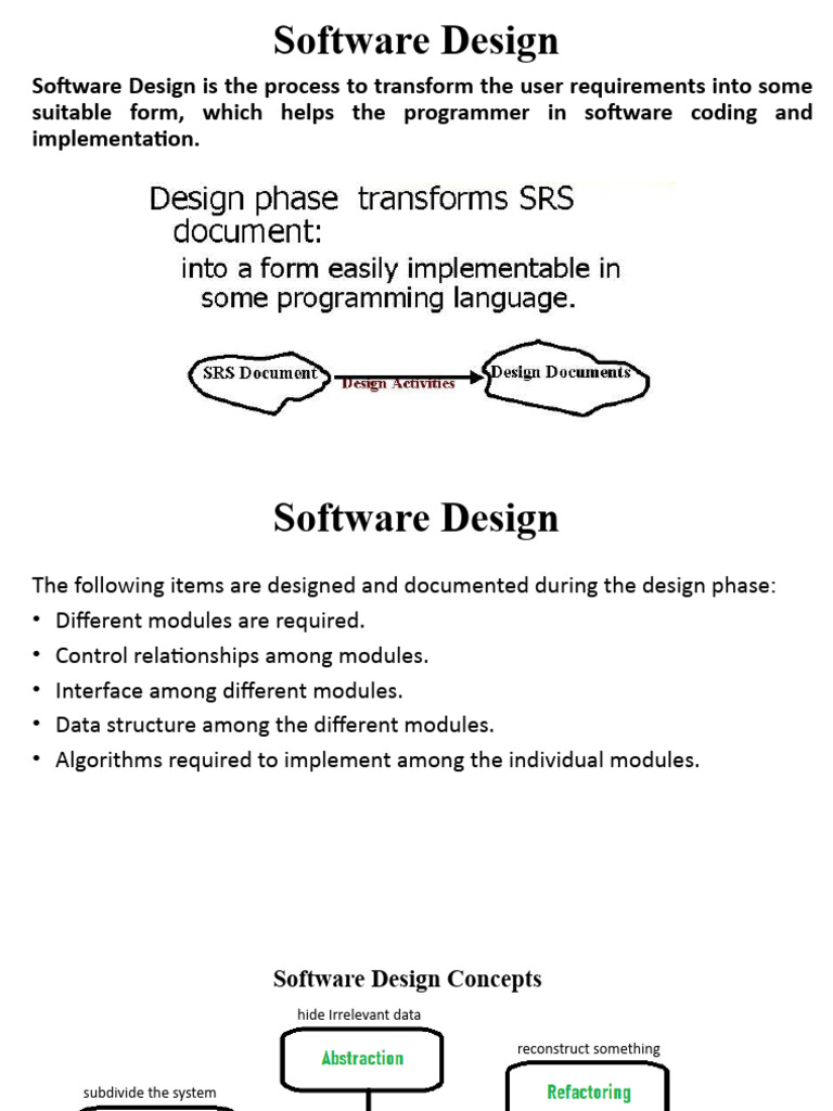 SW Design | PDF