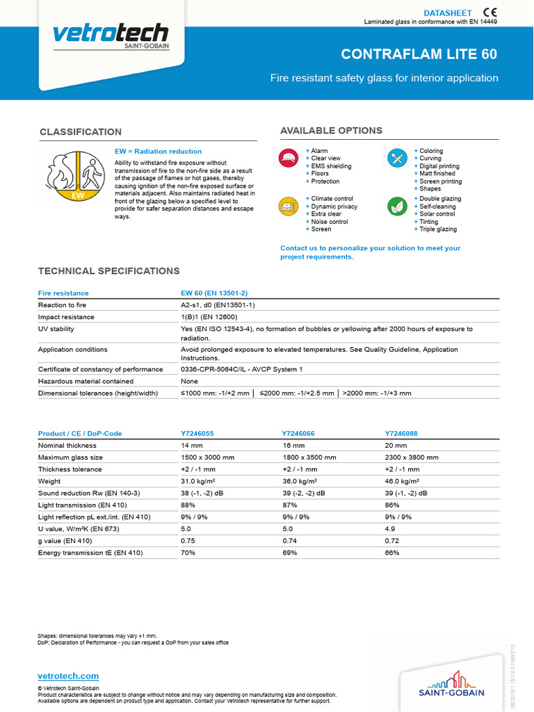 Fire Resistant Safety Glass | PDF | Fires | Glasses