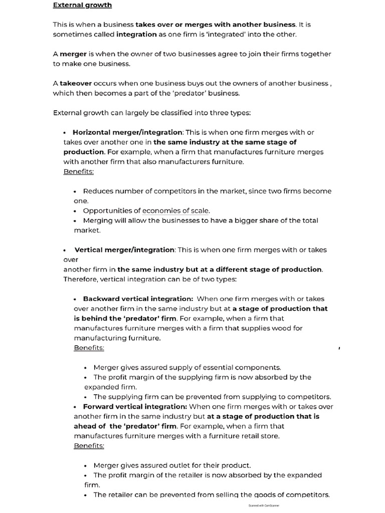 External Growth 3 A 1 | PDF