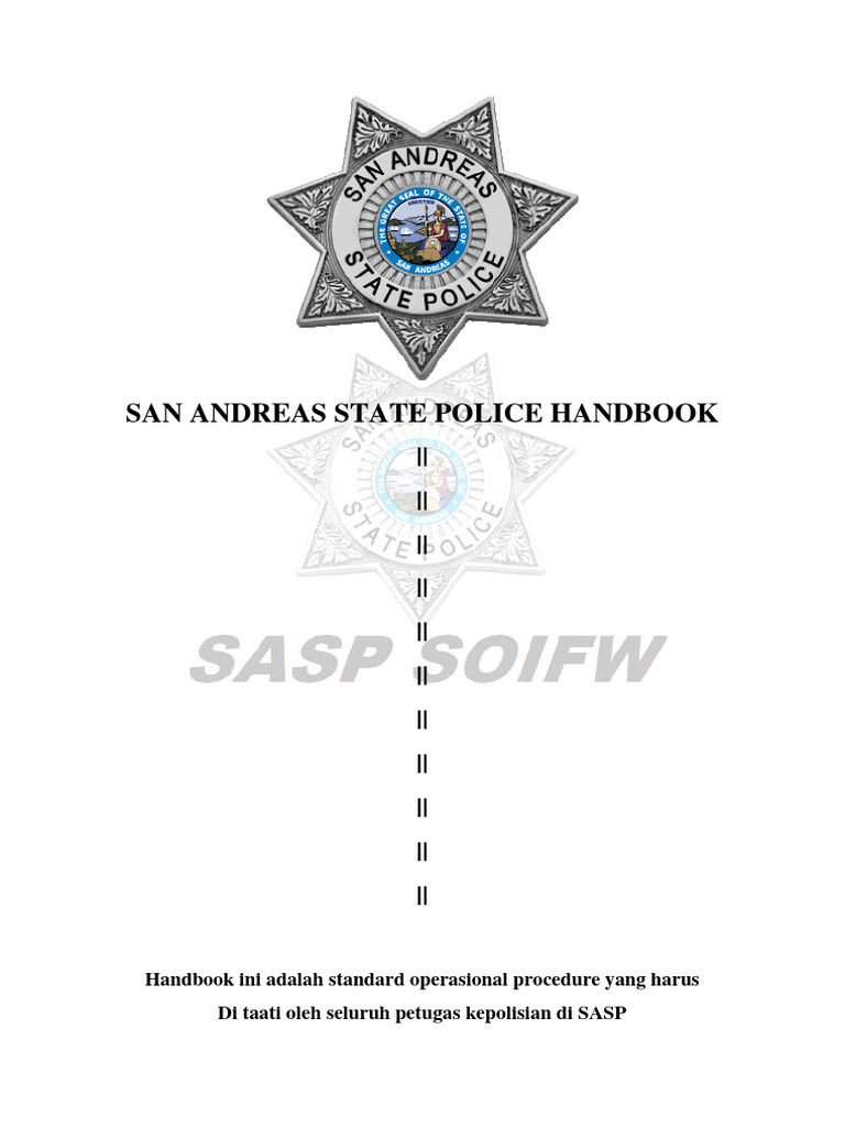 San Andreas State Police Handbook 2 | PDF