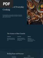 The Physics of Everyday Cooking | PDF | Heat Transfer | Cooking