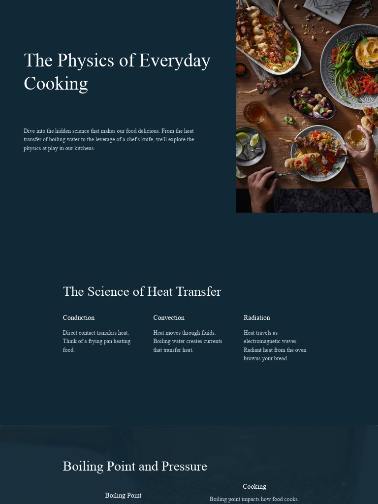 Physics Behind Everyday Cooking | PDF | Boiling | Cooking