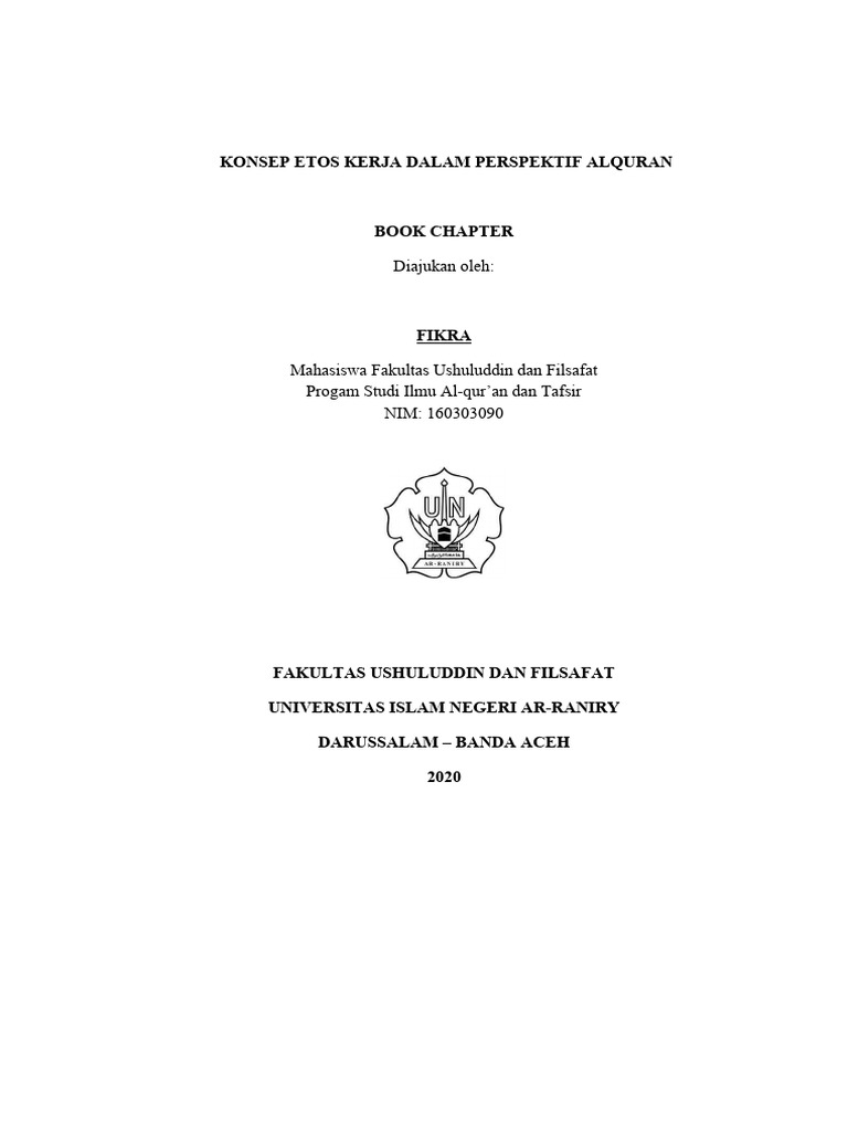 Fikra - Ilmu Alquran Dan Tafsir - Book Chapter Revisi 1 | PDF
