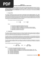 Compass and Transit Rule in Surveying | PDF | Surveying | Compass