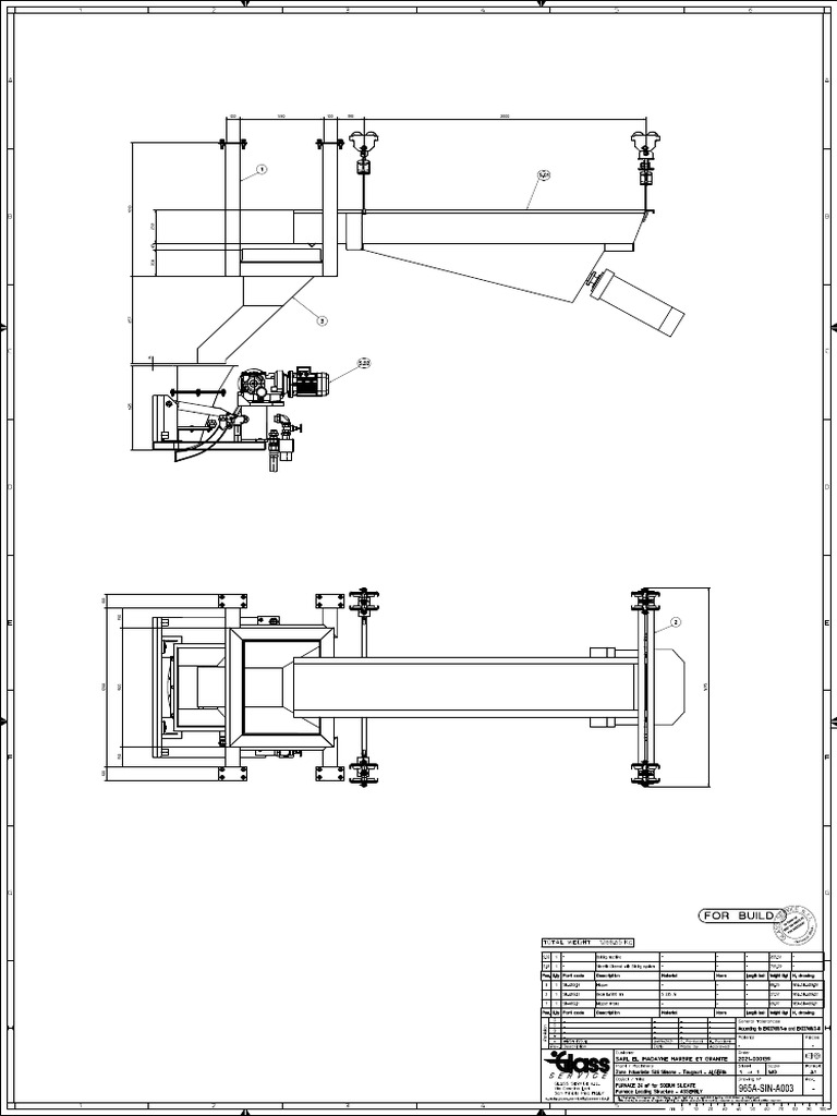 965A-SIN-A003 Furnace Loading Structure - ASSEMBLY | PDF