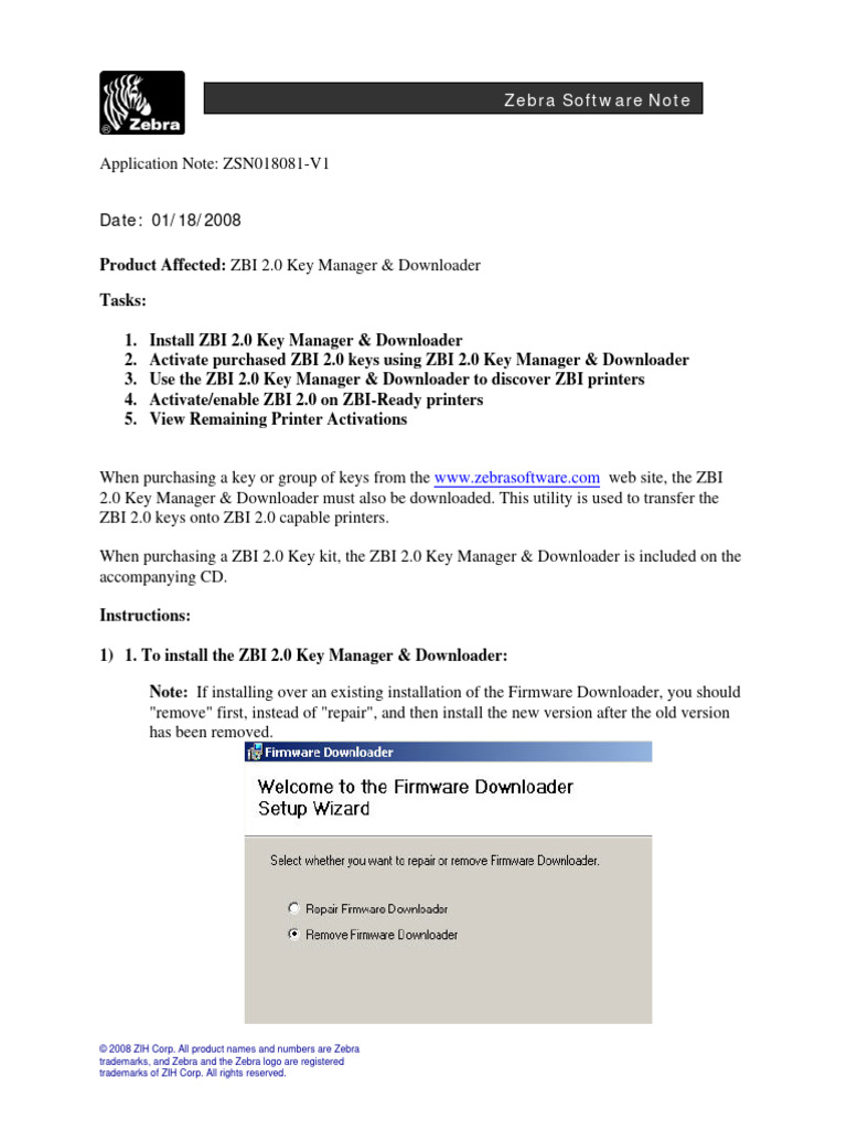 Using Zbi2 Keymanager en | PDF | Port (Computer Networking) | Computer Network