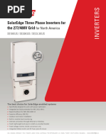 Datasheet Inversor 100kW | PDF | Power Inverter | Alternating Current