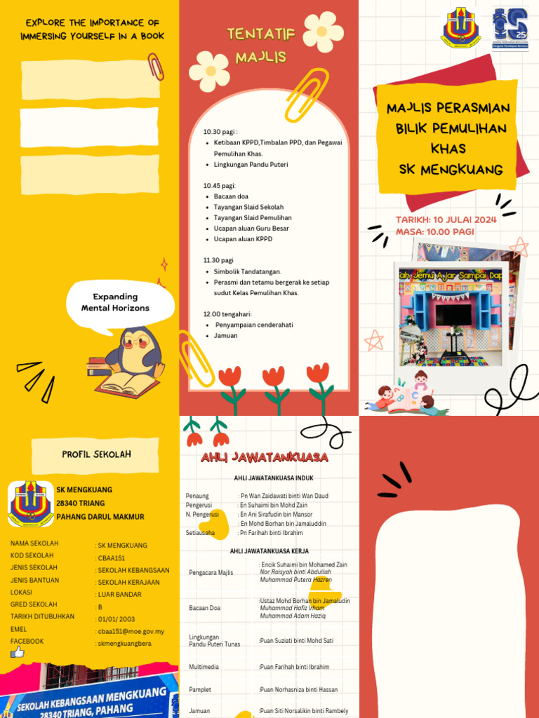 The Importance of Reading Brochure | PDF