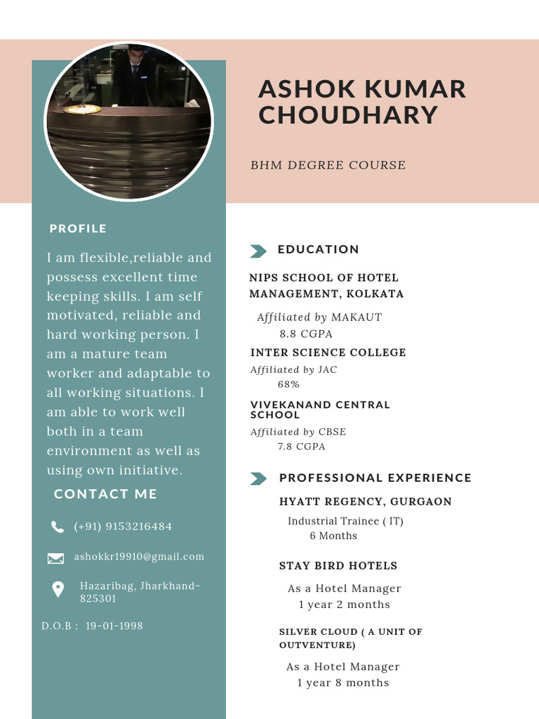 Ashok Kumar _ Resume | PDF