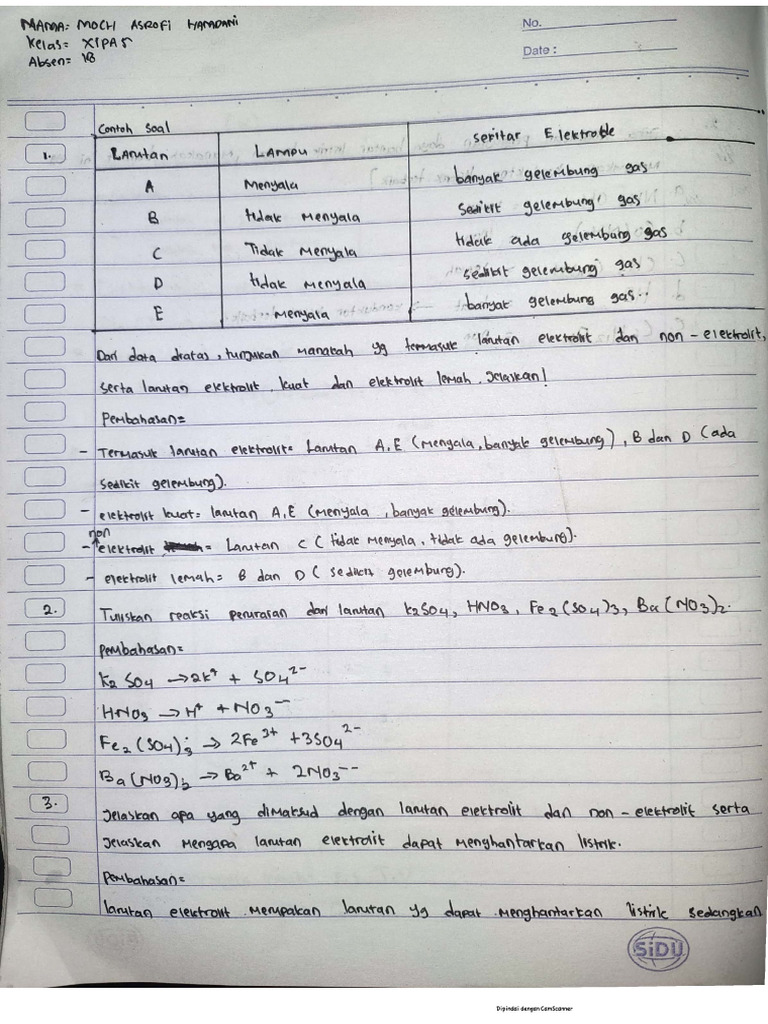 Kimia Tugas 2 - Moch Asrofi Hamdani - 18 | PDF