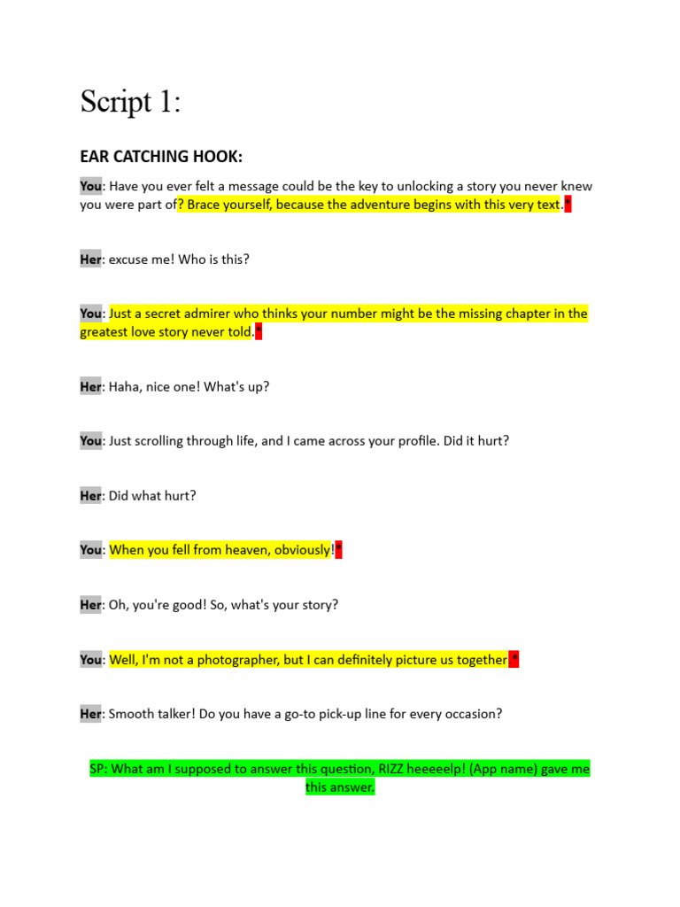 updated script | PDF