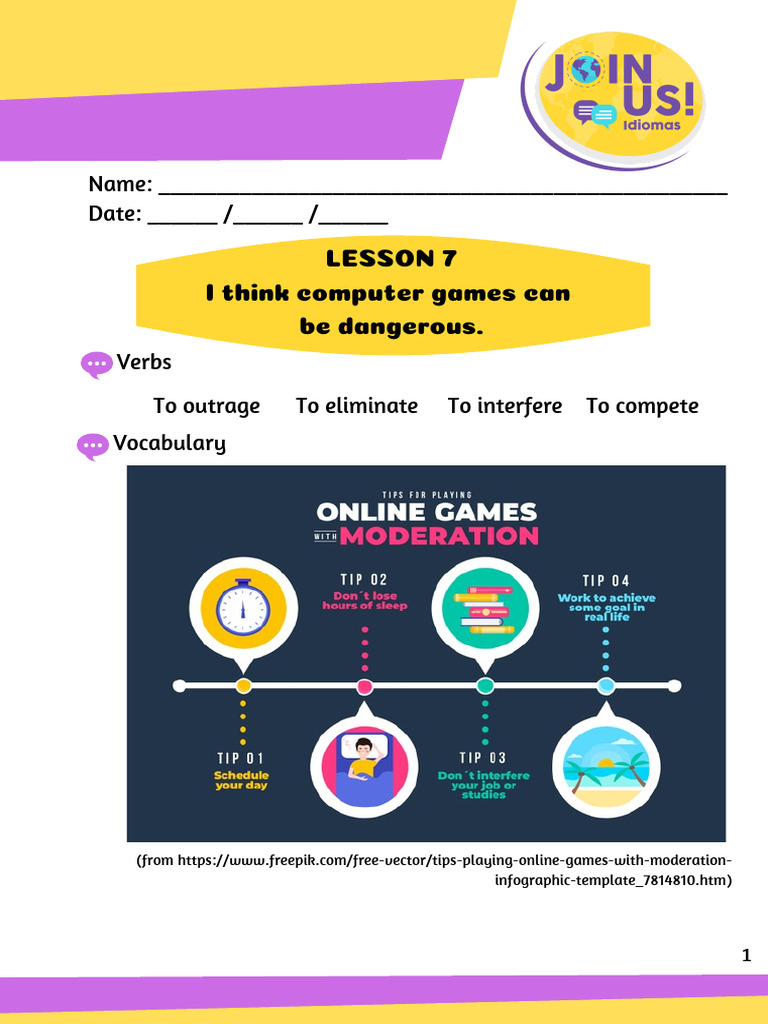 Join Us Master 4 Lesson 7 | PDF | Plural | Verb