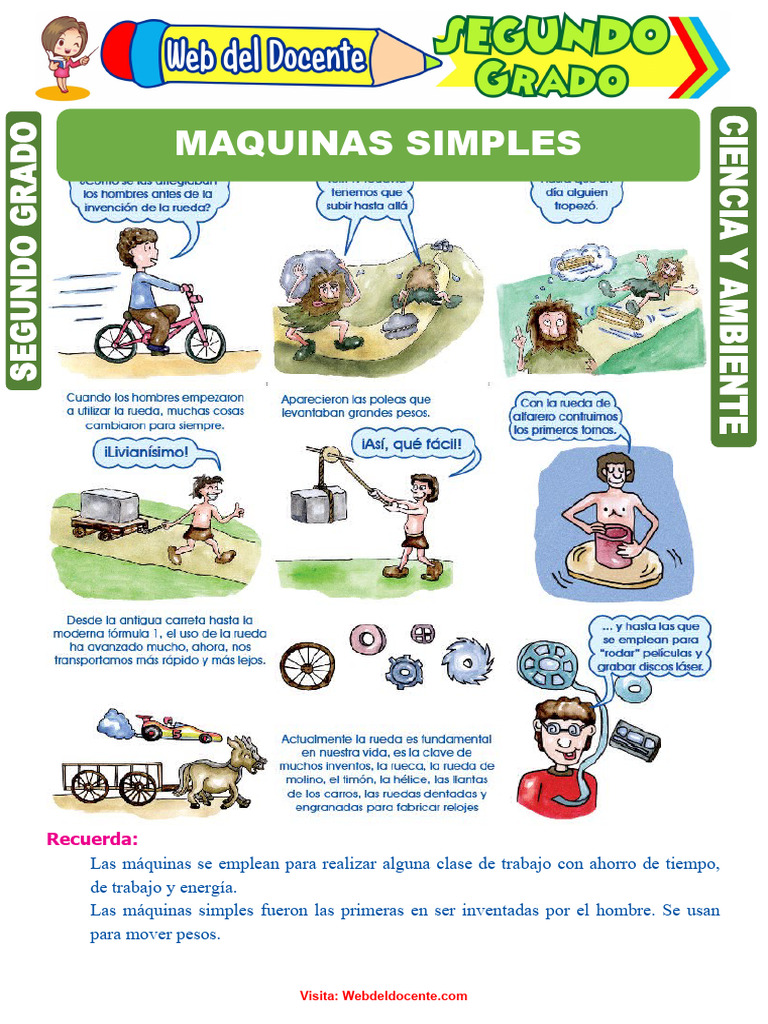 Máquinas Simples para Niños | PDF