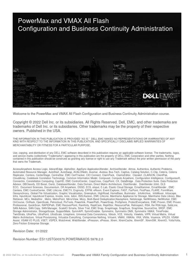 PowerMax CM&BC-Student Guide_2022 | Download Free PDF | Multi Core ...