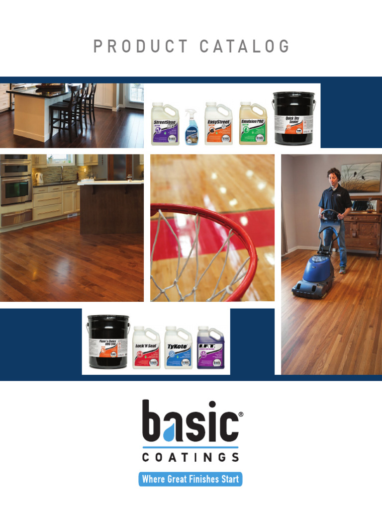 91225-92 Basic Coatings Product Catalog | PDF | Flooring