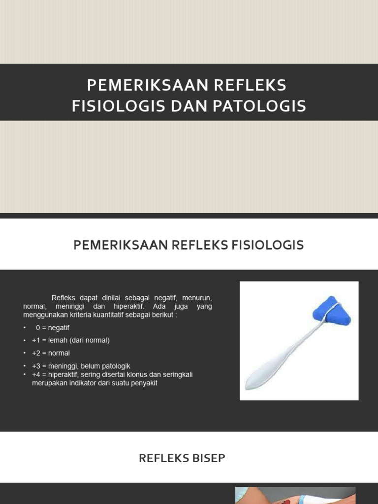 Refleks Fisiologis Dan Patologis | PDF | Kajian Bahasa Asing | Sains ...