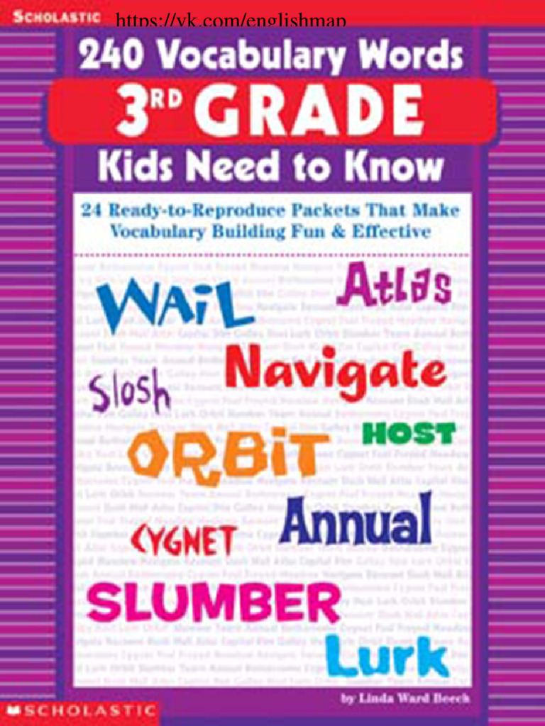 240_Vocabulary_Words_Grade_3 | PDF | Linguistics | Linguistic Morphology