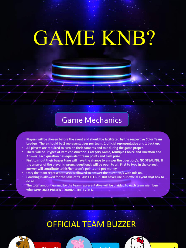 Game KNB | PDF | Traditional Games | Abstract Strategy Games
