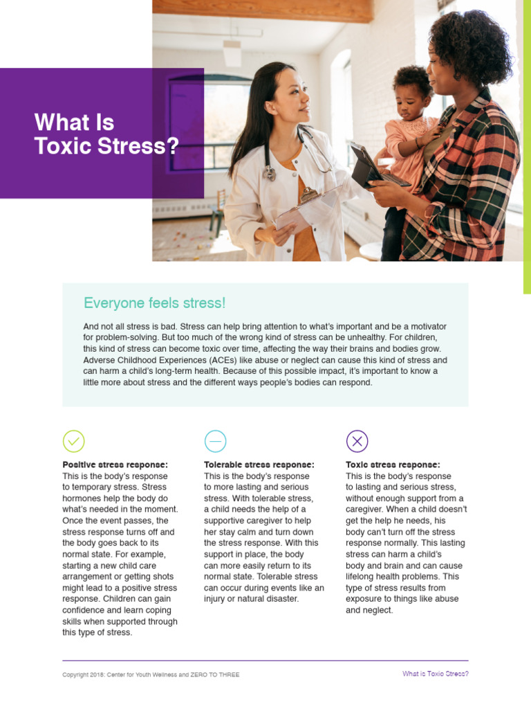 2 What Is Toxic Stress English | PDF | Stress (Biology) | Psychology