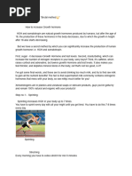 The 5 Inch Height Gain 6ft6 Method! | PDF | Vertebral Column | Growth ...