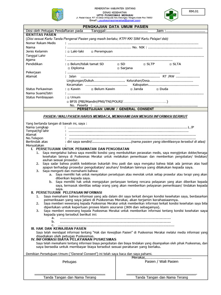 Rekam Medis Igd Ranap | PDF