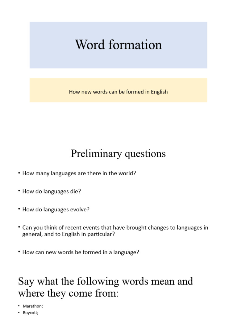 C1 Class 3 | PDF | Grammar | Linguistic Typology