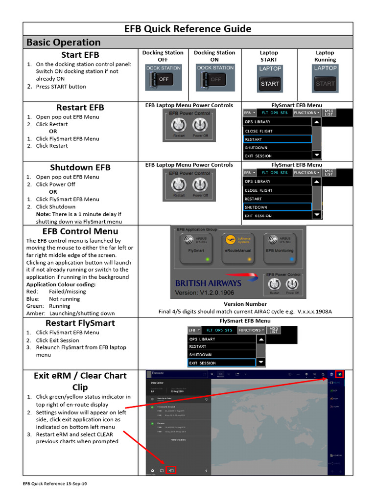 A350 EFB Operational Procedure | PDF | Laptop | Computer Hardware