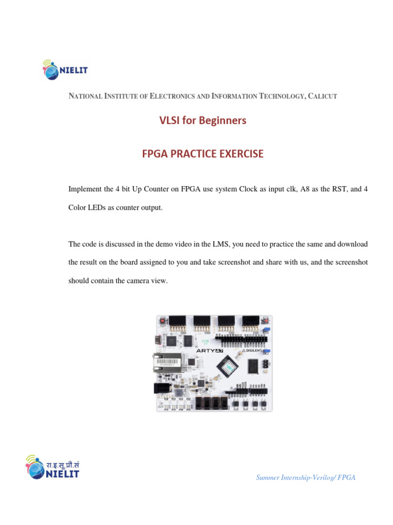 Verilog FPGA Exercises | PDF