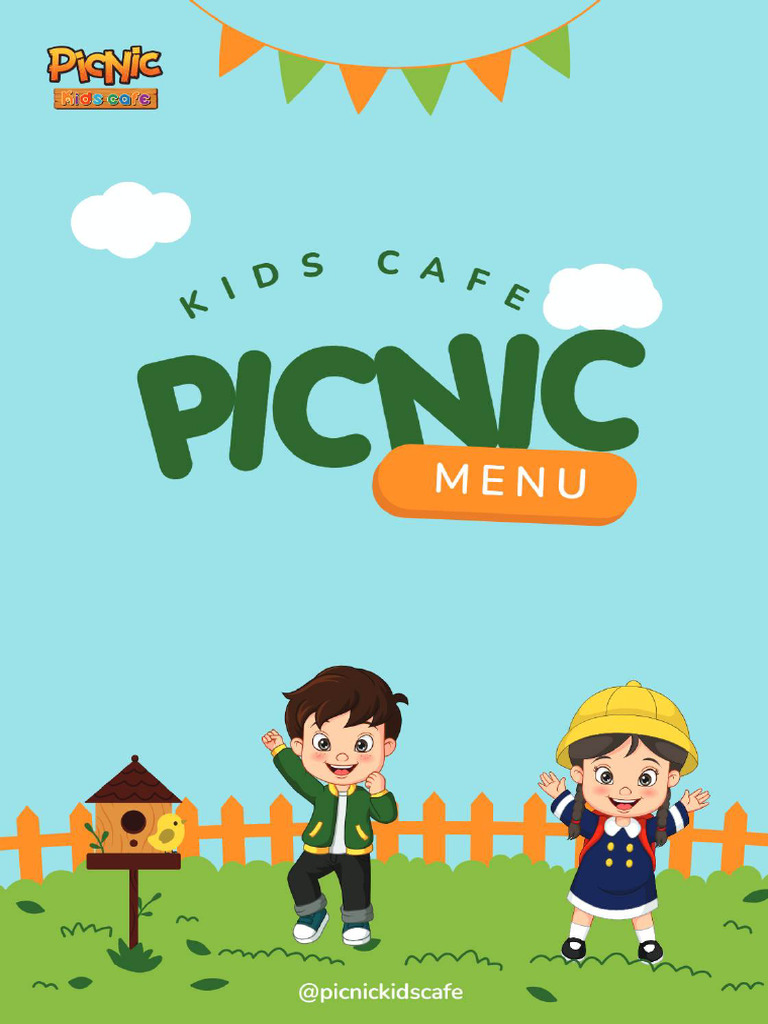 Picnic Kids Cafe Menu Book | PDF