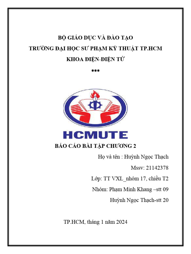 20 Huynh Ngoc Thach Chuong Ii | PDF
