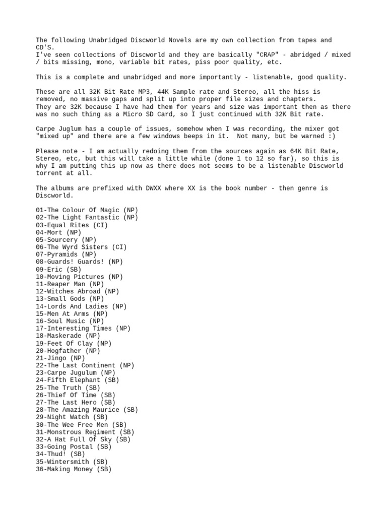 Discworld | PDF | Art