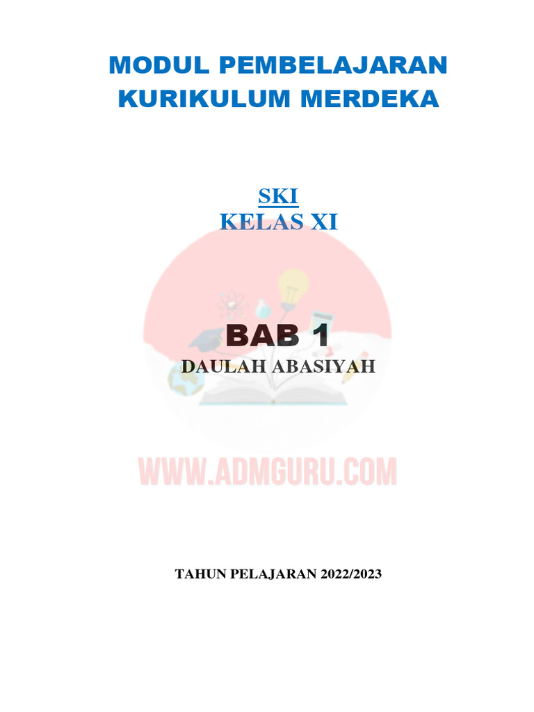 Modul Ajar SKI Kelas 11 | PDF