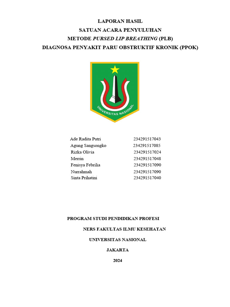Laporan Hasil Penkes PLB Melati | PDF