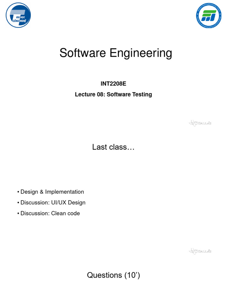SE Testing | PDF