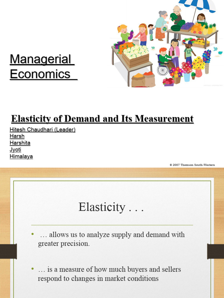 Elasticity and Its Measurement | PDF | Demand | Elasticity (Economics)