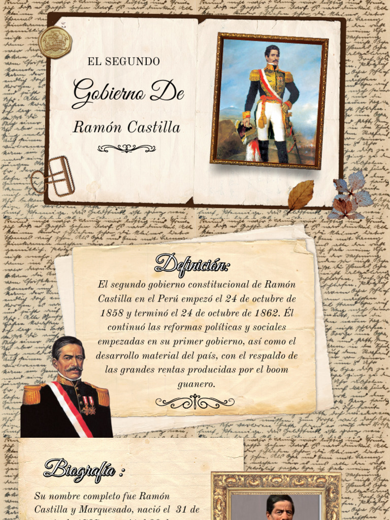 Ramón Castilla (1) (1) | Descargar gratis PDF | Perú | Esclavitud