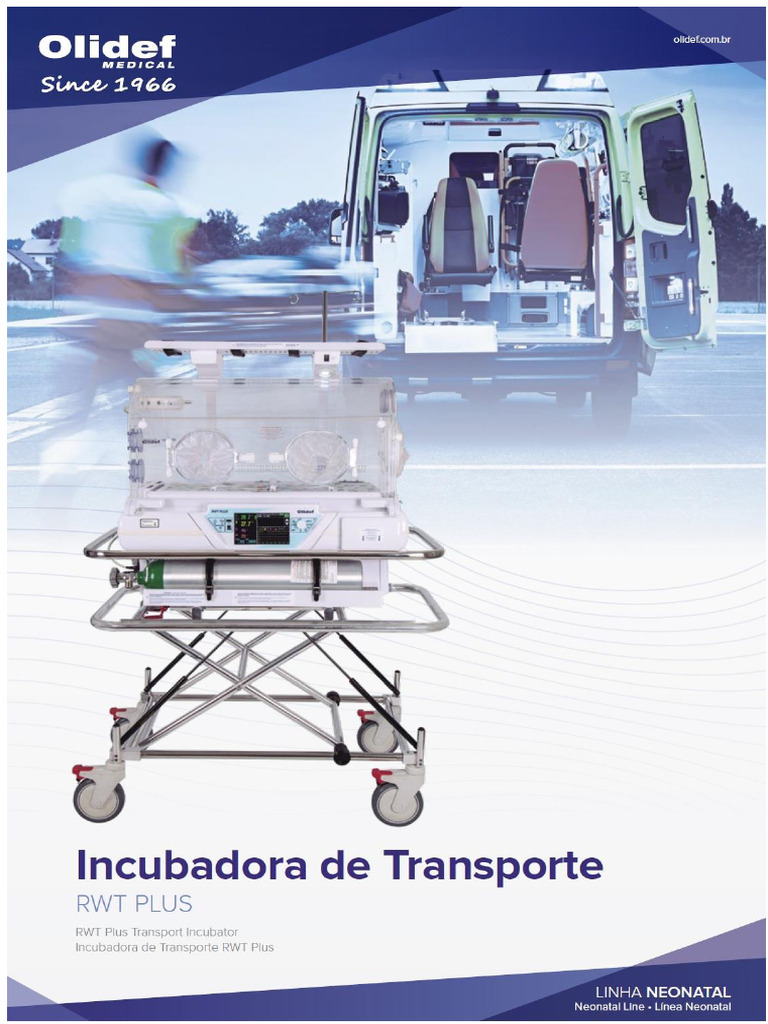 FT-Incubadora de Transporte-OLIDEF MEDICAL RWT Plus | PDF