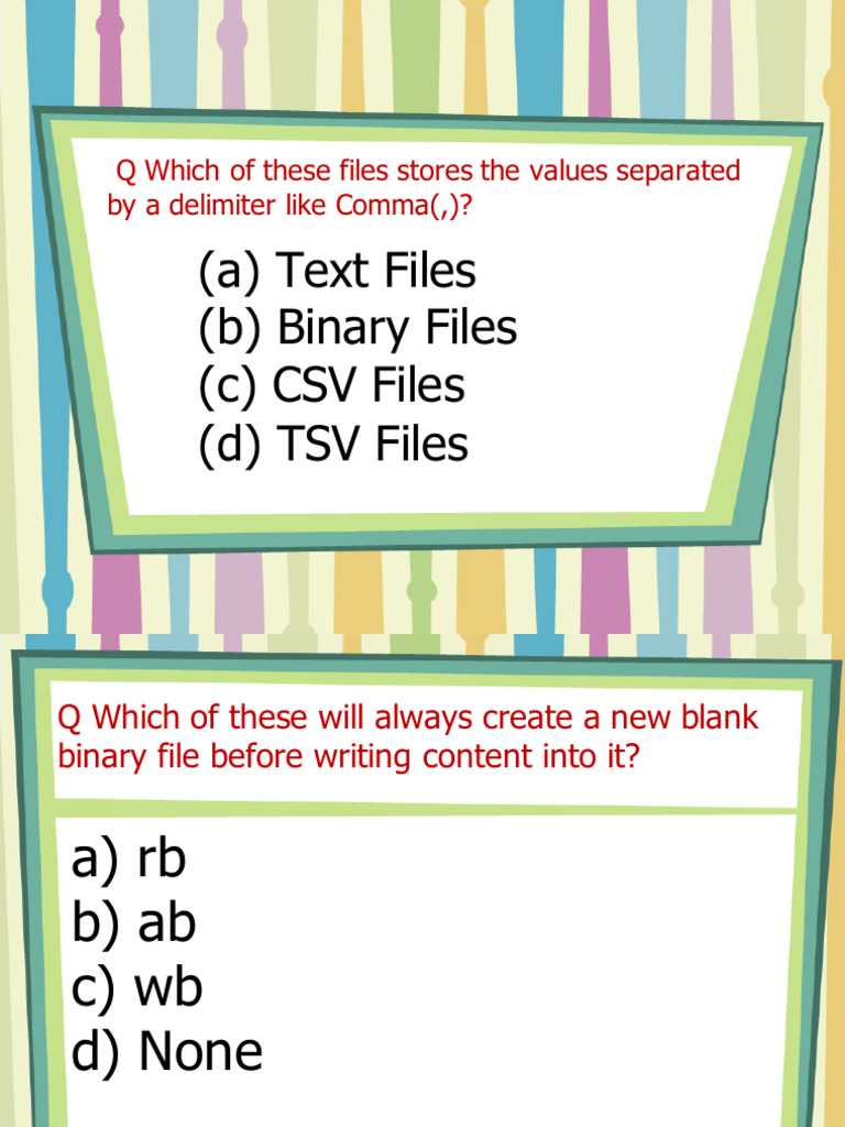 File Handling | PDF | Text File | Computer File