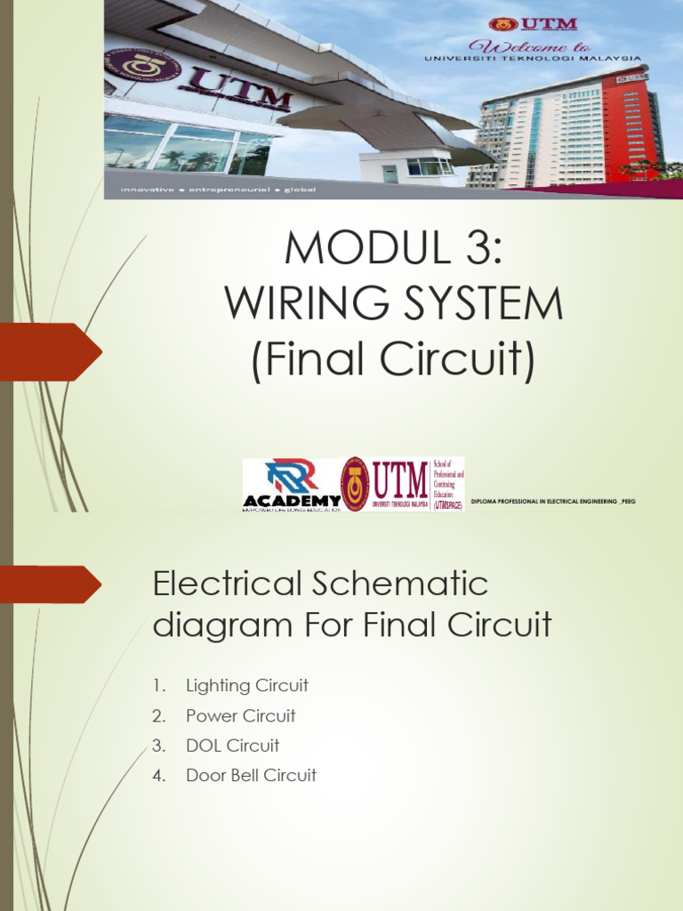 MODUL 3 (WIRING SYSTEM) | PDF | Fuse (Electrical) | Mains Electricity