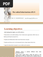 Behaviourism Theory by B.F Skinner PDF | PDF | Reinforcement | Behaviorism