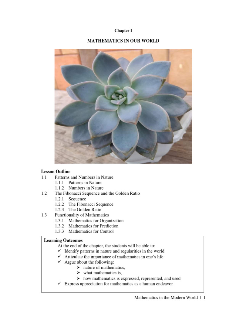 Chap 1 Final Stud | PDF | Pattern | Sequence