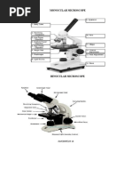 Labeled Diagram of a Compound Microscope | PDF