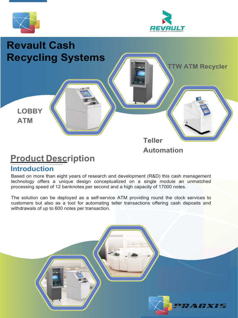 English - Brochure - Pragxis Revault ATM Recycler (41774) | PDF ...