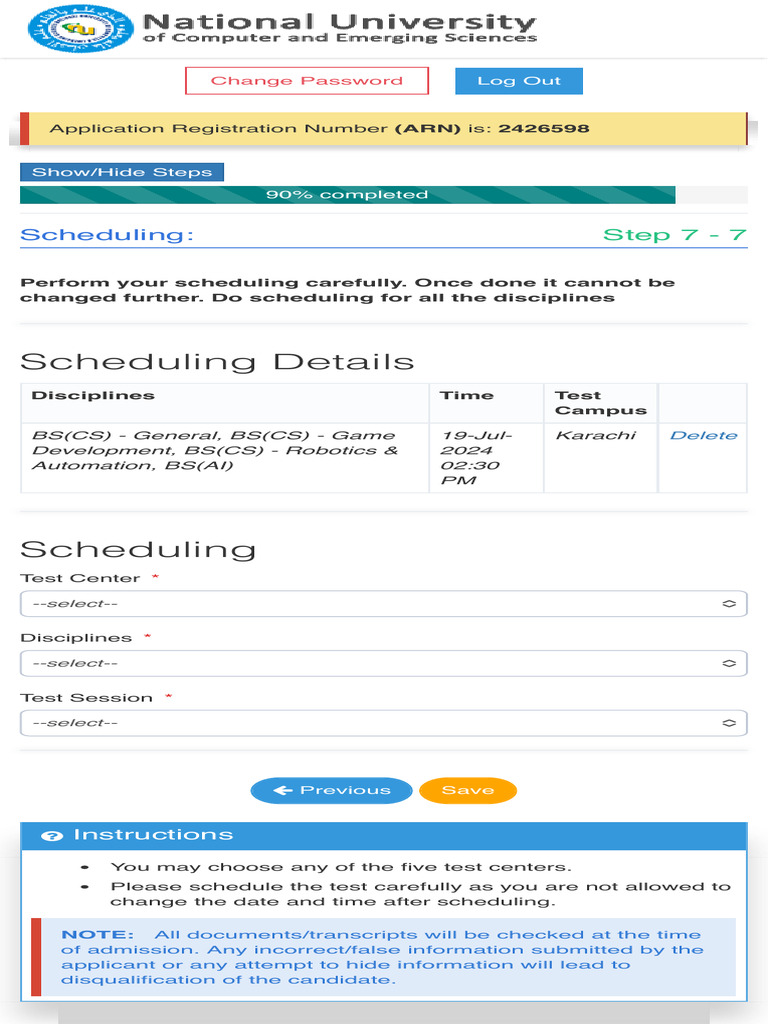 Admission Portal 3 | PDF