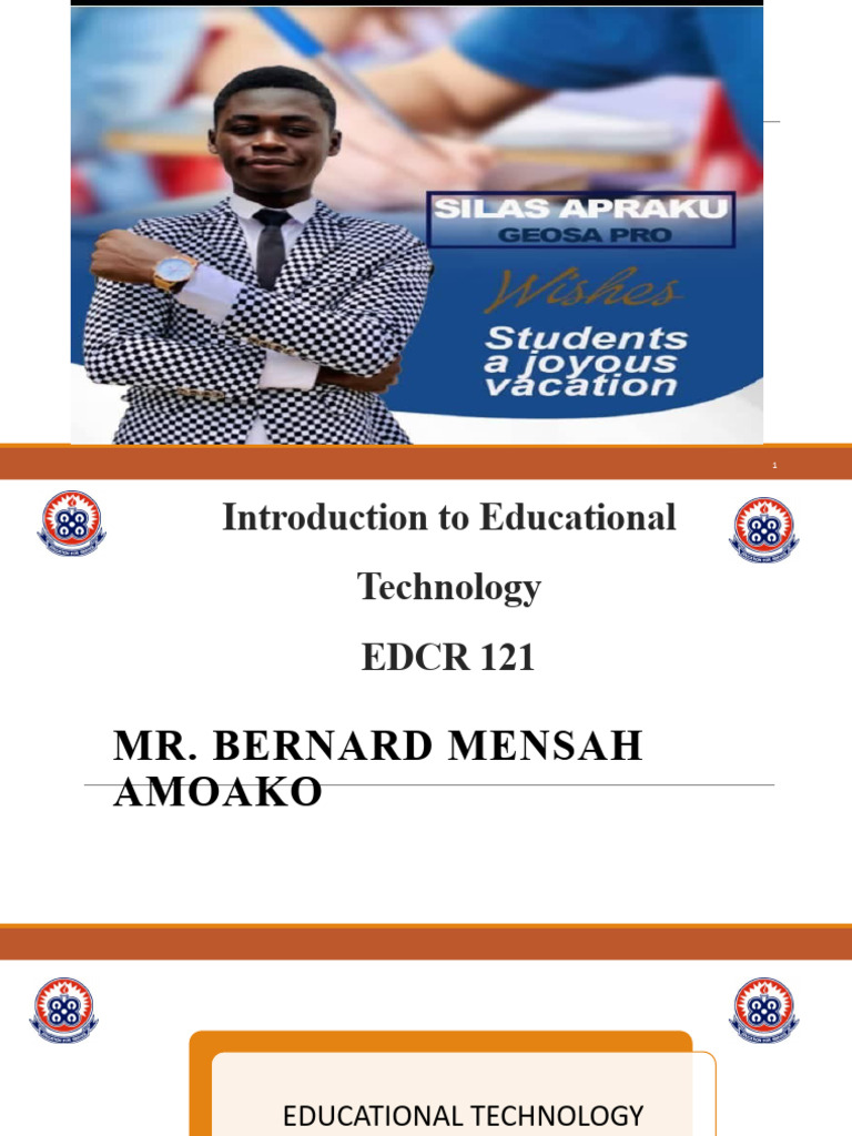 Combined Slides of Edutech.1 | PDF | Instructional Design | Constructivism (Philosophy Of Education)