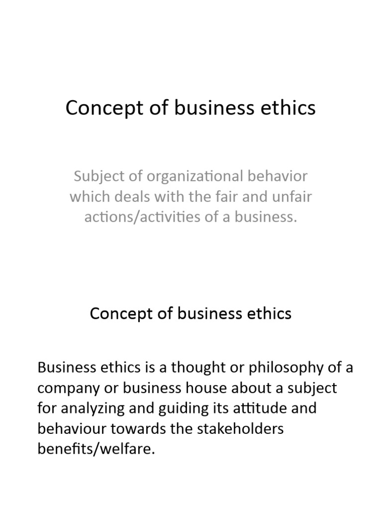 1.Concept of Business Ethics | Download Free PDF | Business Ethics ... 1.Concept of Business Ethics | Download Free PDF | Business Ethics ...