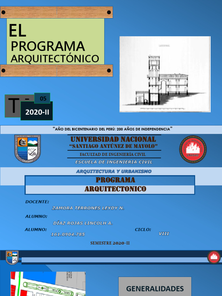 Programa Arquitectonico | PDF | Habitación | Inicio